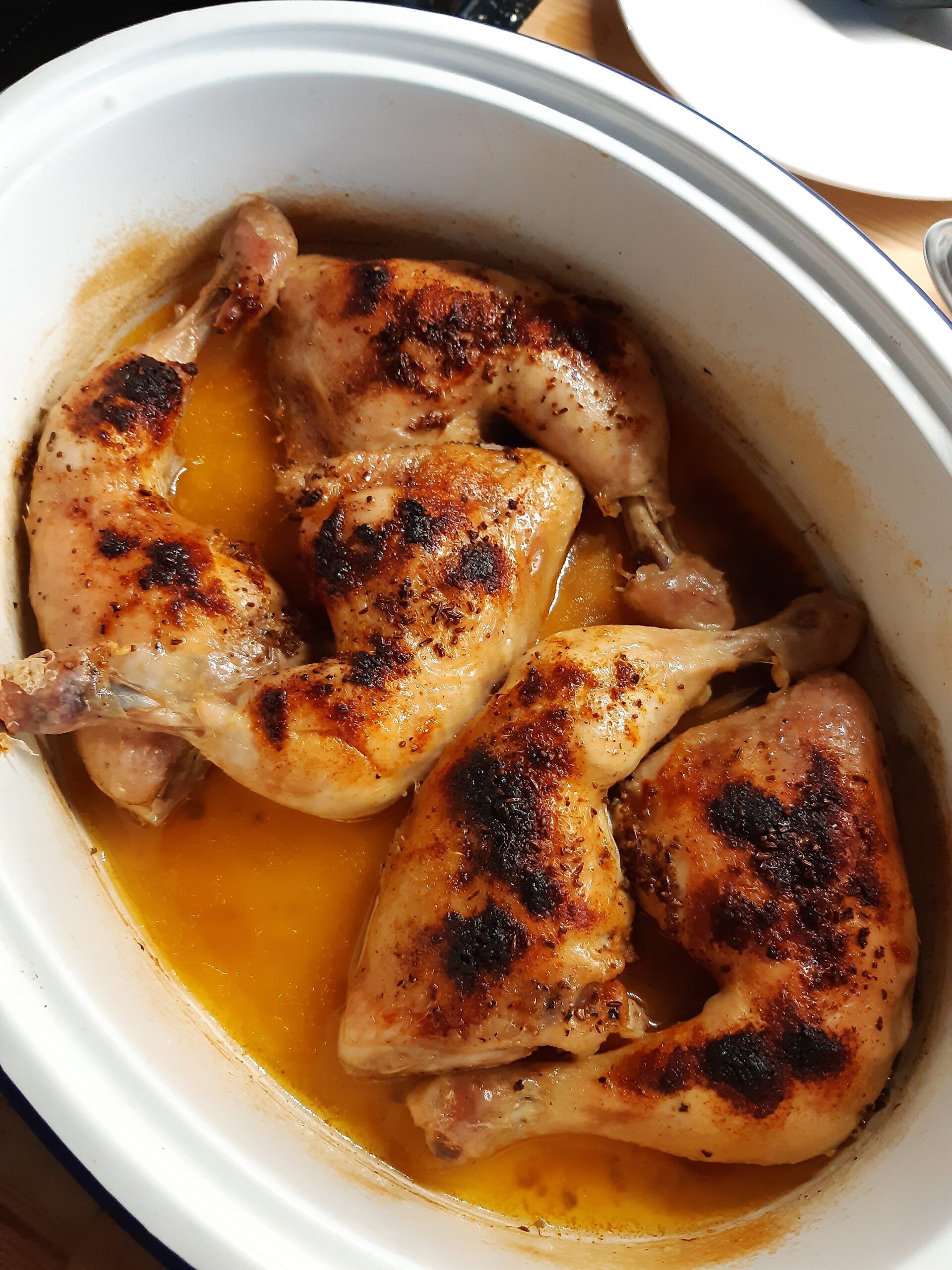Classic Czech roast chicken recipe - Markie's Kitchen