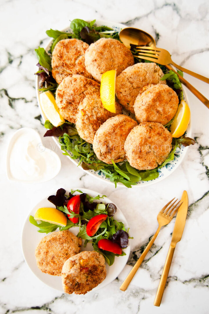 Baked Tuna Patties With Potato (Tuna Fish Cakes) - Markie's Kitchen