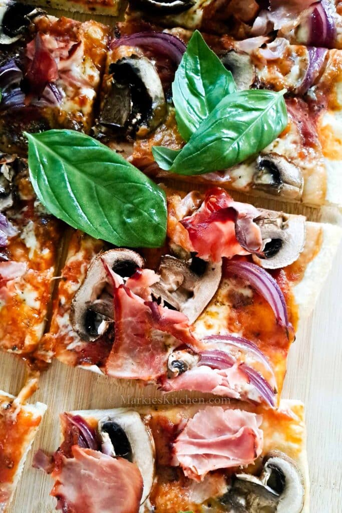 Parma Ham Pizza (Easy 30-minute Recipe) - Markie's Kitchen