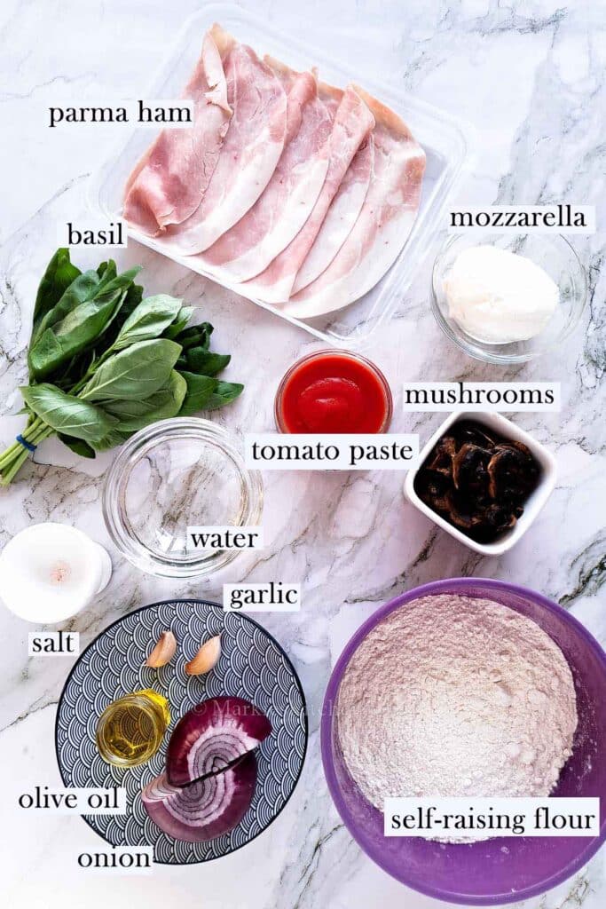Parma Ham Pizza (Easy 30-minute Recipe) - Markie's Kitchen
